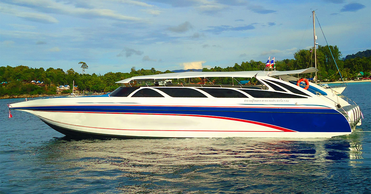 Phuket to Koh Lanta, Koh Lipe Speedboat Ferry